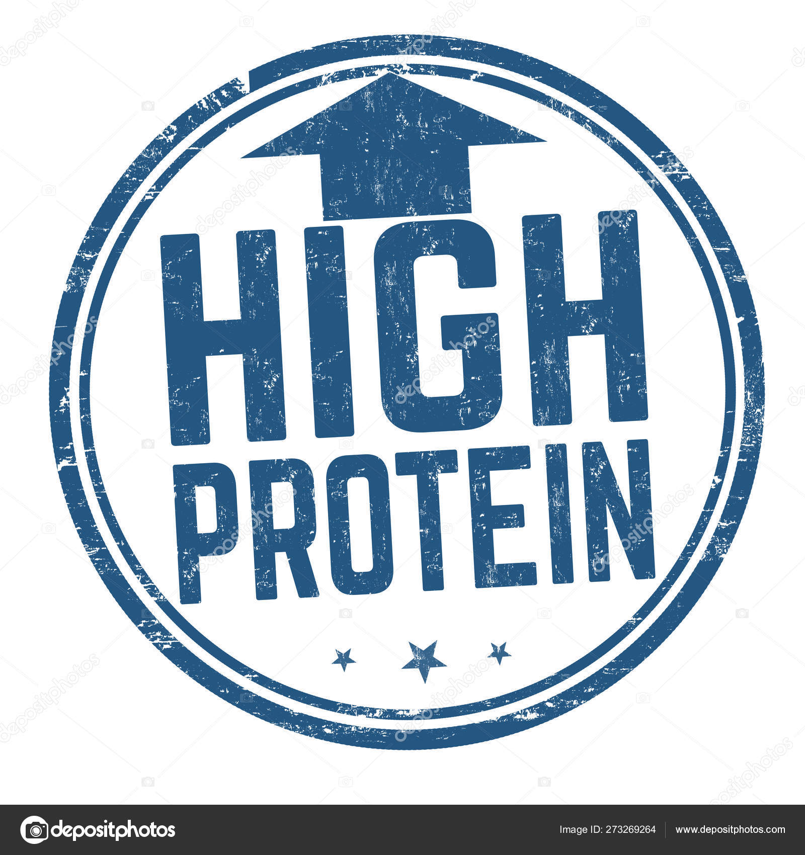 High protein sign or stamp Stock Vector Image by ©roxanabalint #273269264