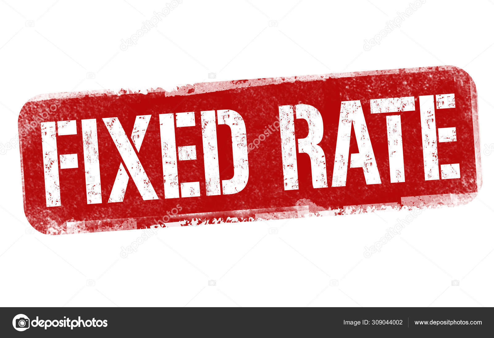 Fixed rate sign or stamp Stock Vector by ©roxanabalint 309044002