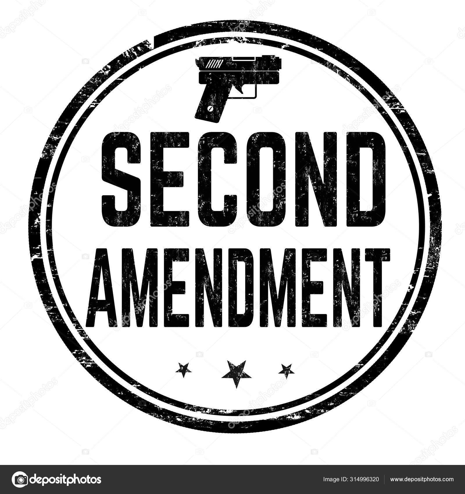 Second amendment sign or stamp Stock Vector by ©roxanabalint 314996320