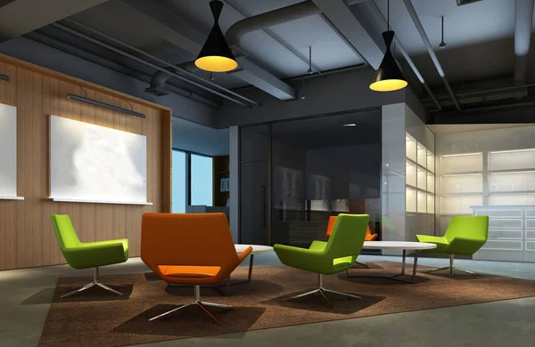 Modernt Kontor Interiör Rendering — stockfoto © baojia1998 #390657424
