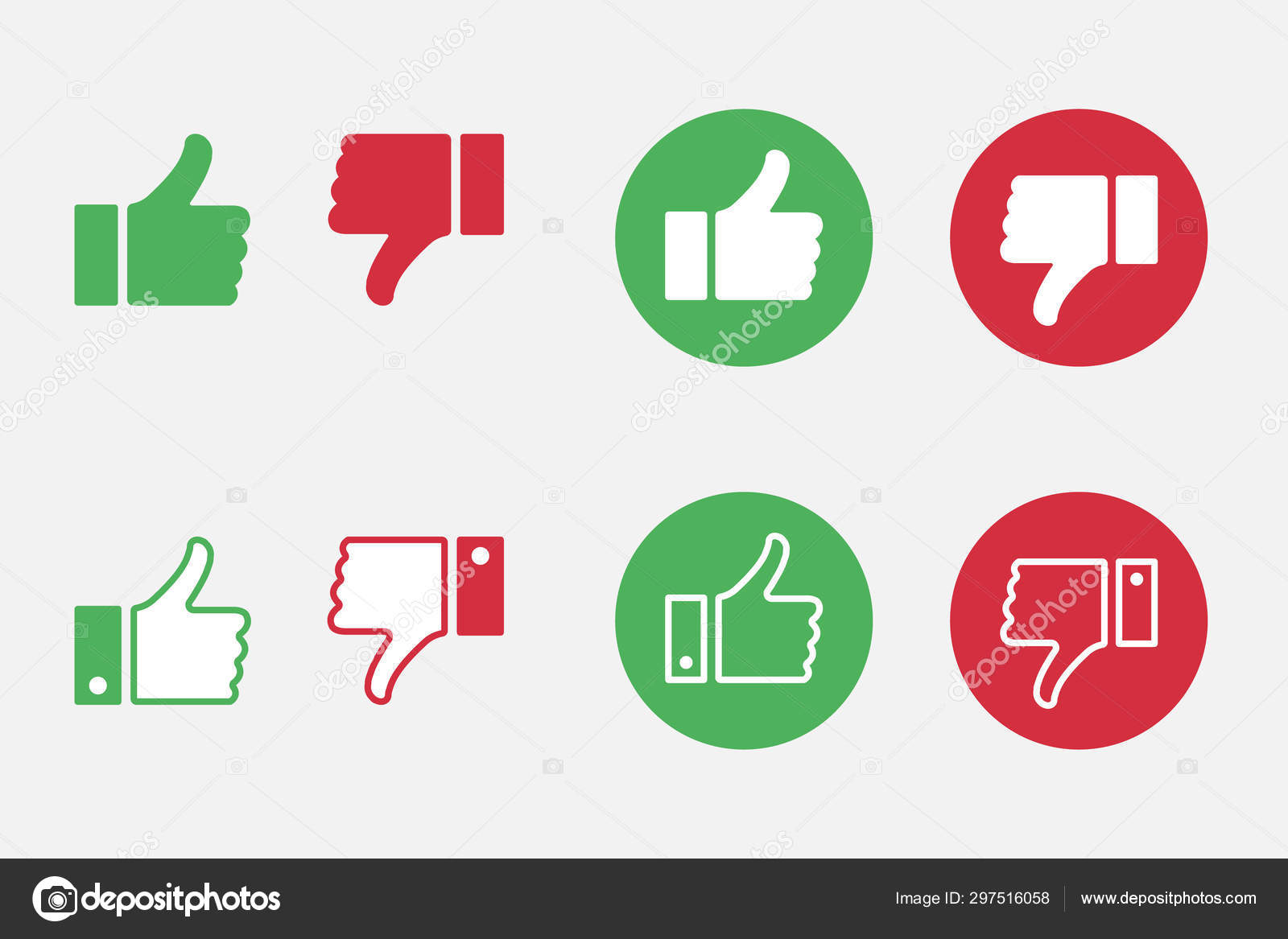 Facebook Duim Omlaag Icoon 65.800+ Duim Omhoog Stockillustraties,