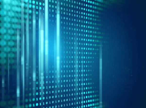 digital code number abstract background, represent coding technology and programming languages ...