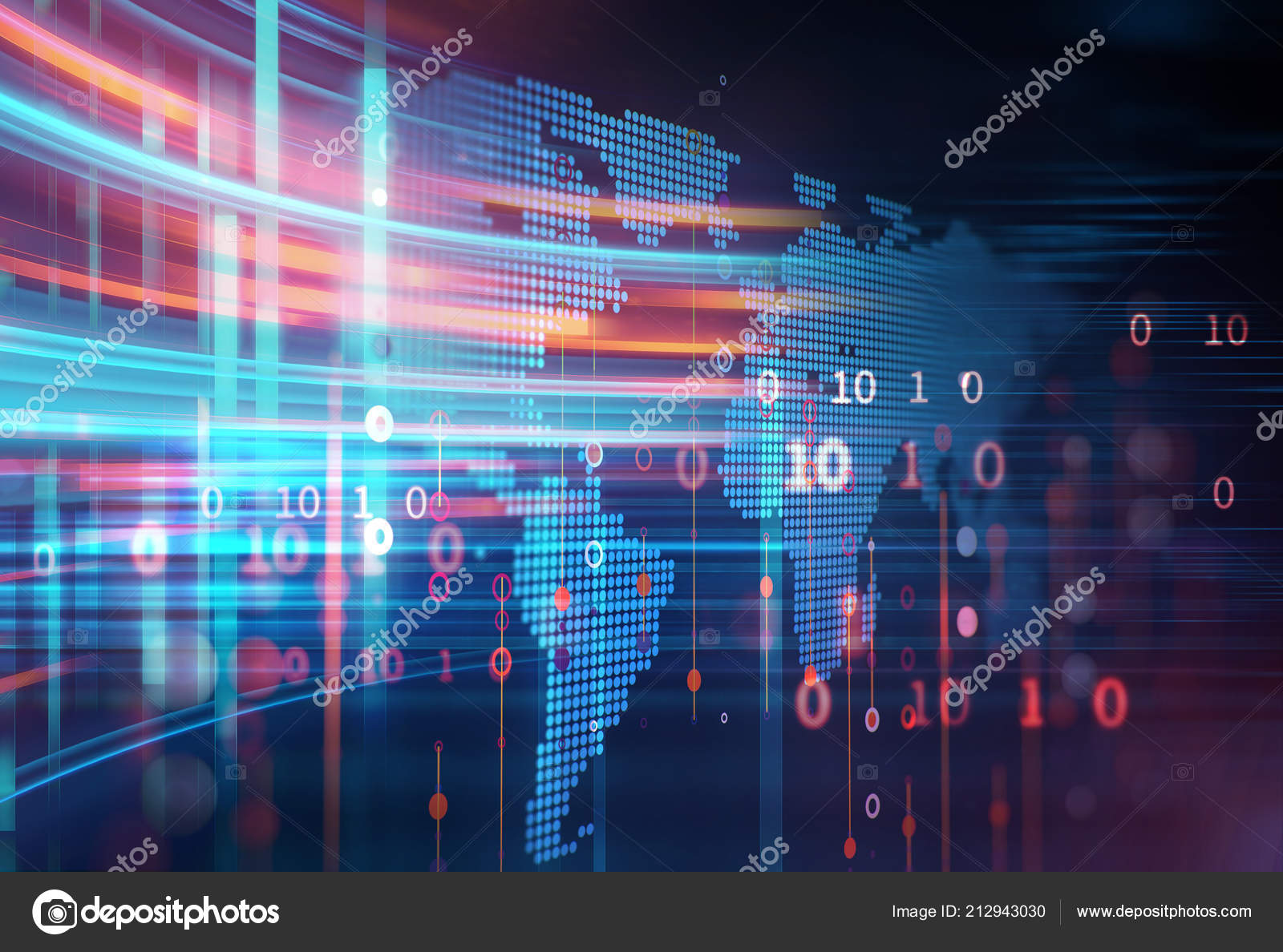 Abstract Futuristic Infographic Visual Data Complexity Represent Big ... Abstract Futuristic Infographic Visual Data Complexity Represent Big ...