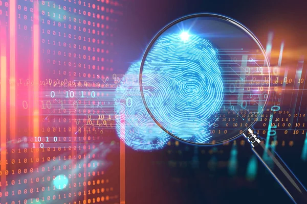 Digital fingerprint Stock Photos, Royalty Free Digital fingerprint ...