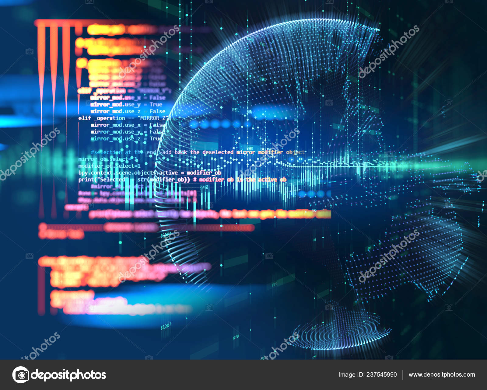Programação Código Abstrato Tecnologia Fundo Desenvolvedor Software ...