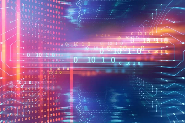 Programming code abstract technology background of software deve — Stock Photo © monsit #195207966