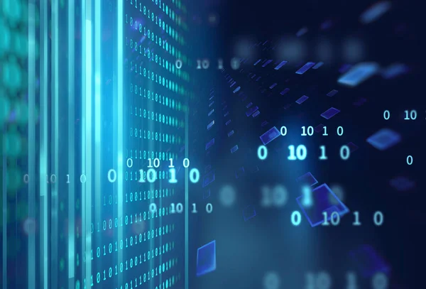 digital code number abstract technology background - Stock Image ...