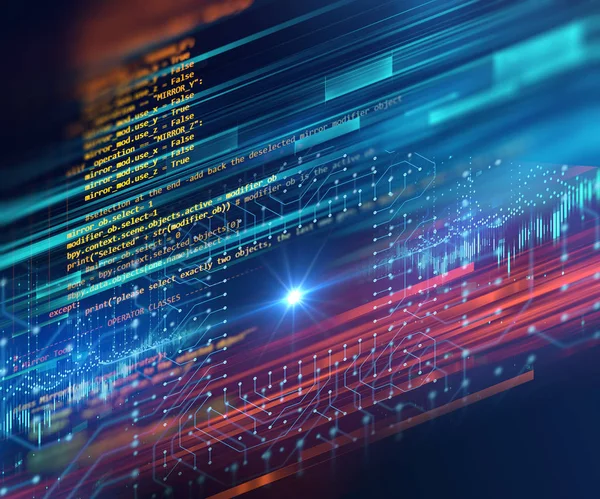 Programming code abstract technology background of software deve Stock ...