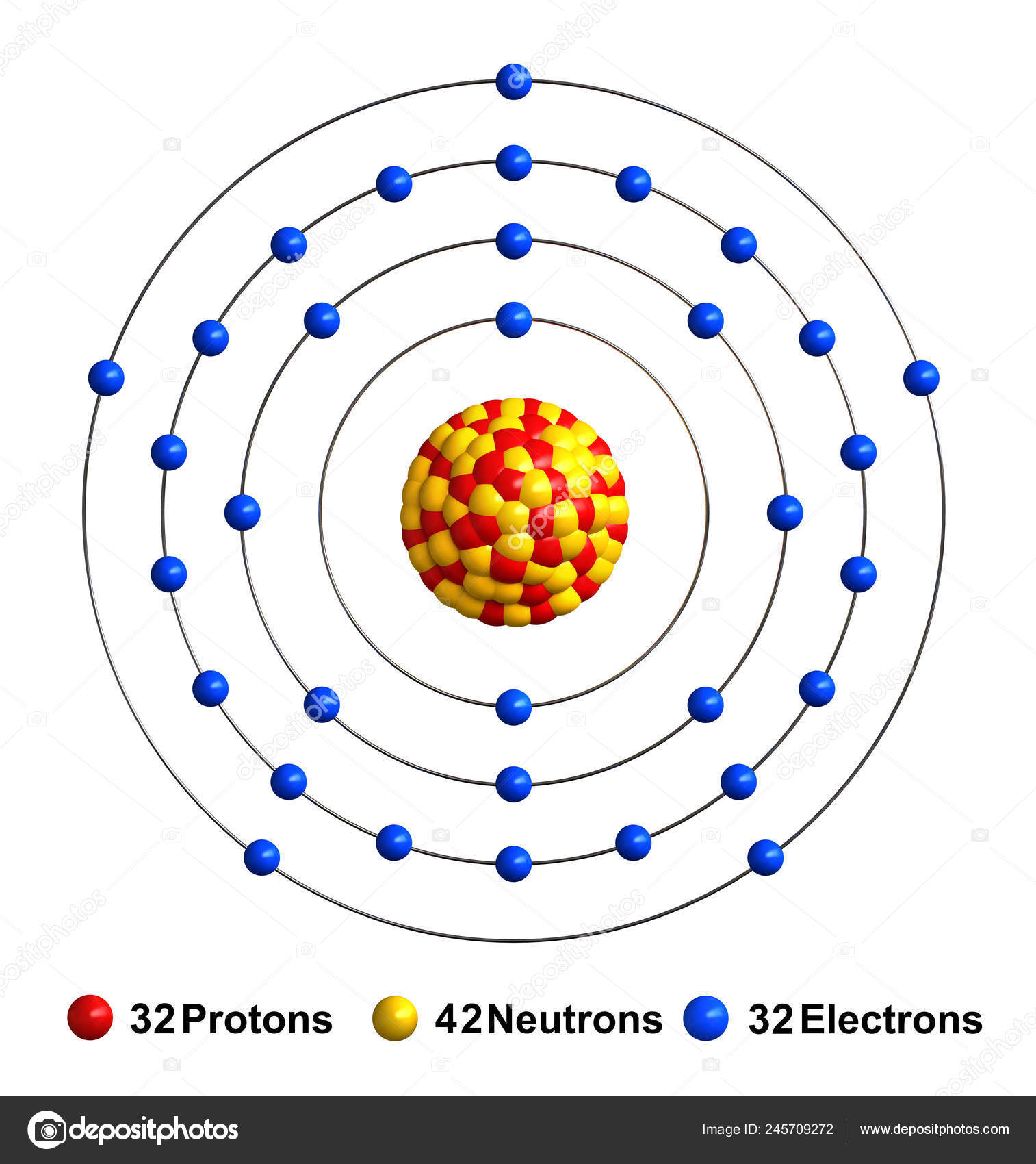 Arsenic Atom Model