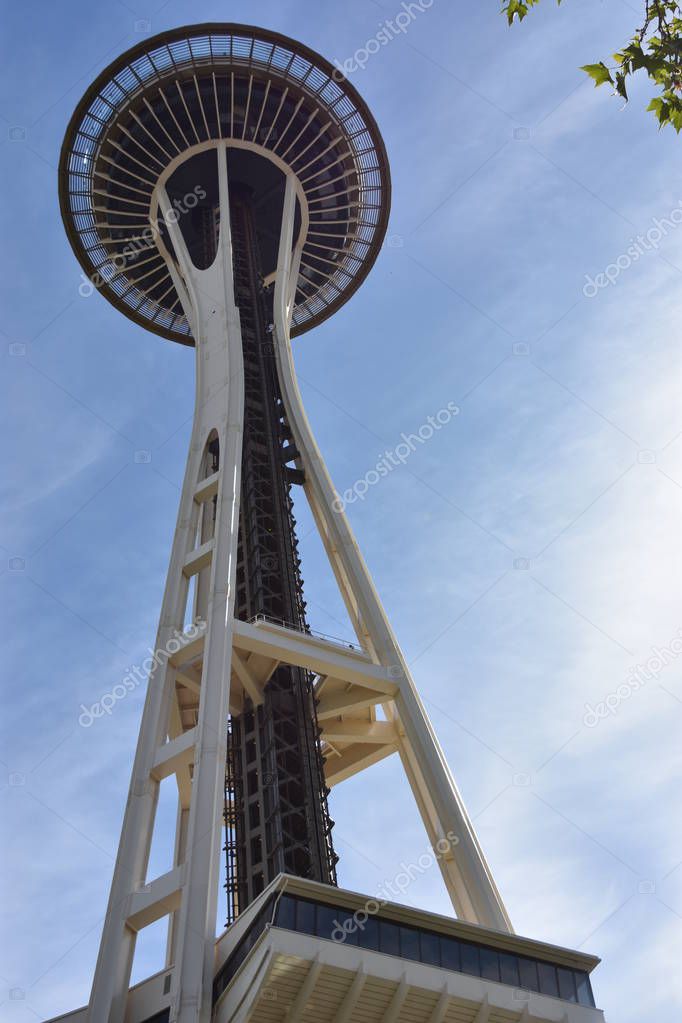 SEATTLE, WA JUN 12: Space Needle en Seattle, Washington, el 12 de junio ...