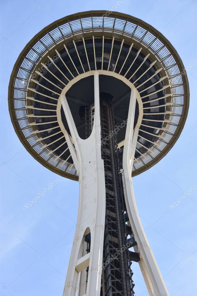 SEATTLE, WA JUN 12: Space Needle en Seattle, Washington, el 12 de junio ...