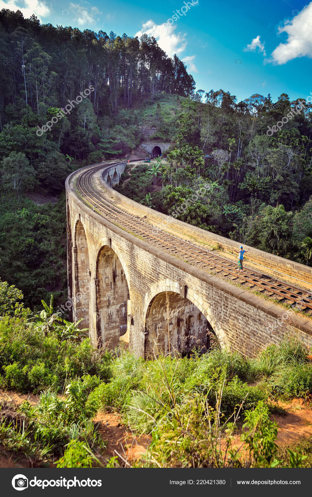 The Nine Arches Bridge — Stock Photo © badahos #220421380