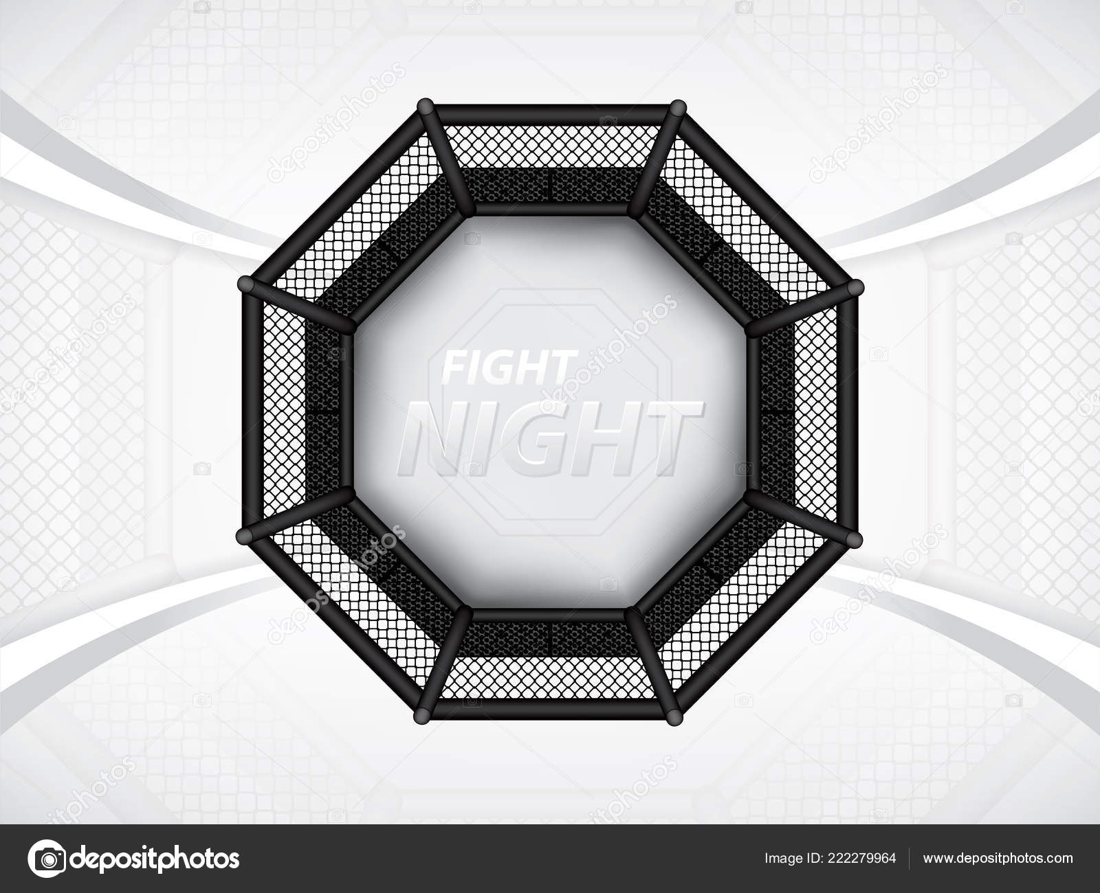 Octagon Cage Top View