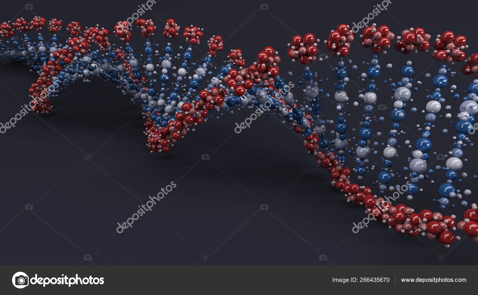 DNA Helix — Stock Photo © kjpargeter #266435670