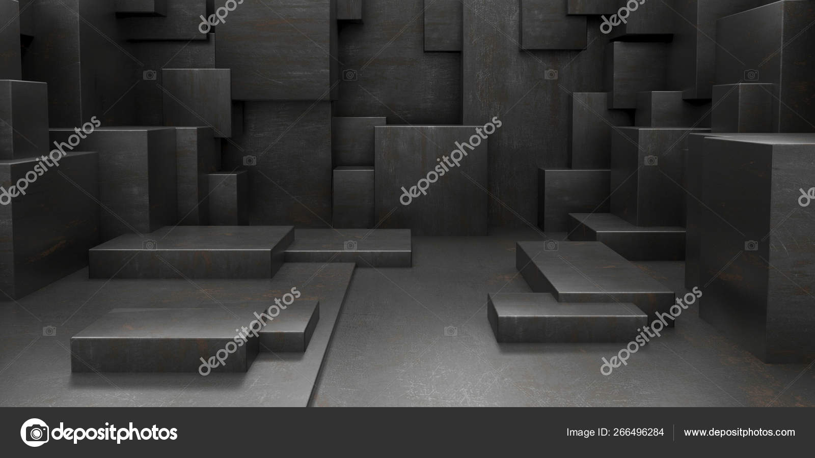 3D Geometric Abstract Cuboid Wallpaper Background Stock Photo by ©kjpargeter 266496284