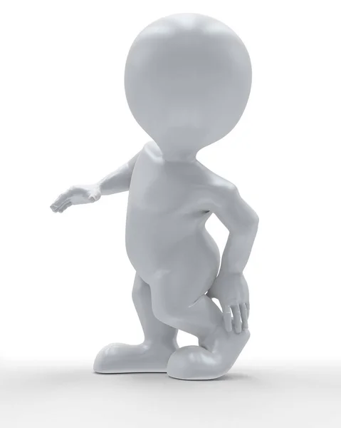 3D Morph Man thinking — Stock Photo © kjpargeter #80522490