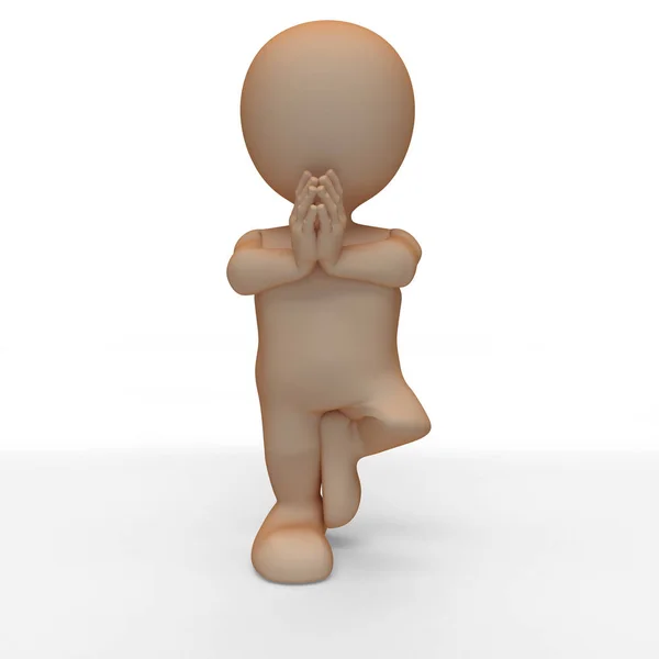 3D Morph Man thinking — Stock Photo © kjpargeter #80522490