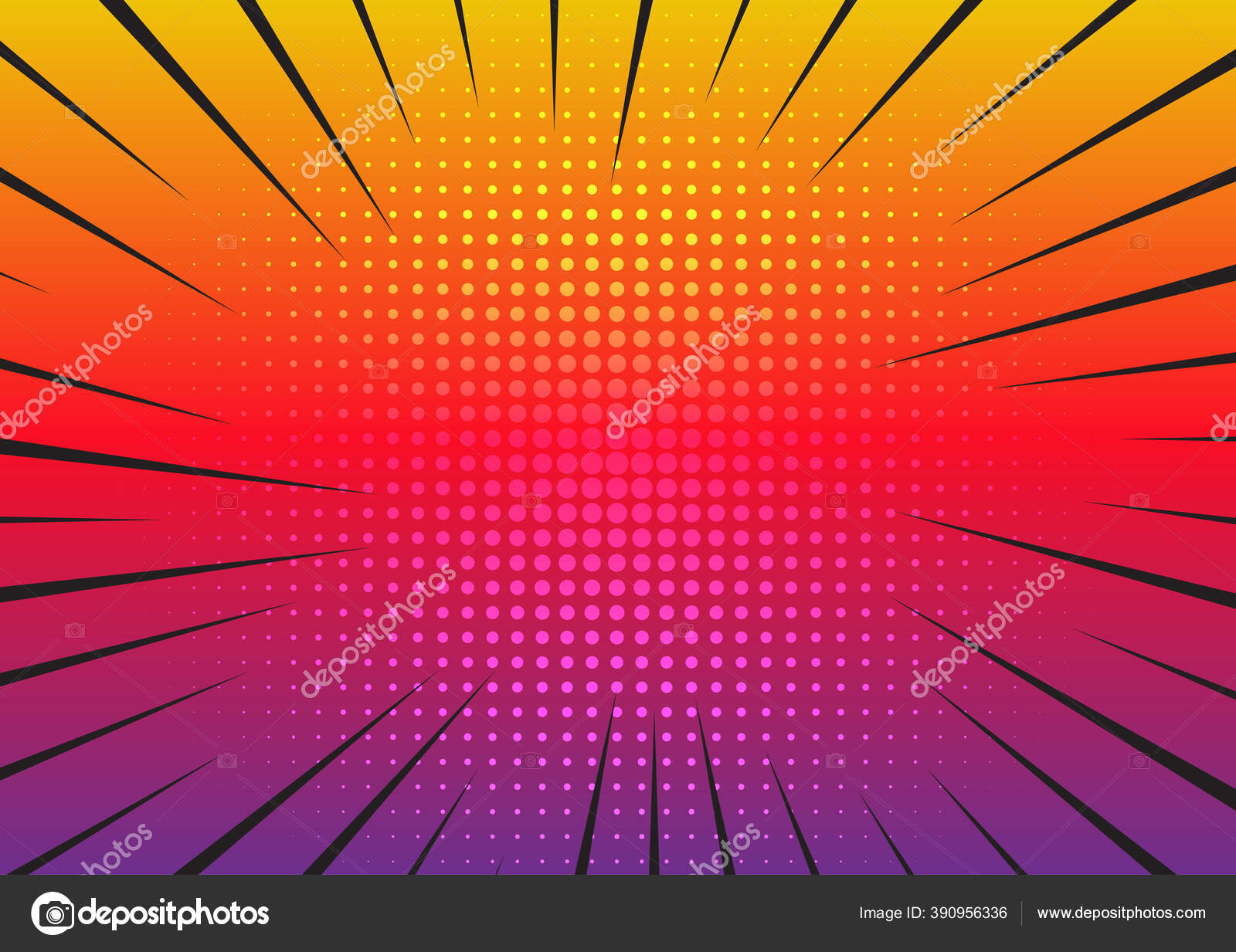 Retro Starburst Background