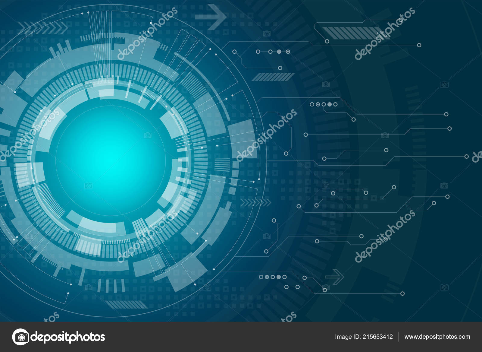 Vector Digital Technology Background Stock Vector Image by ©sumoyut ...