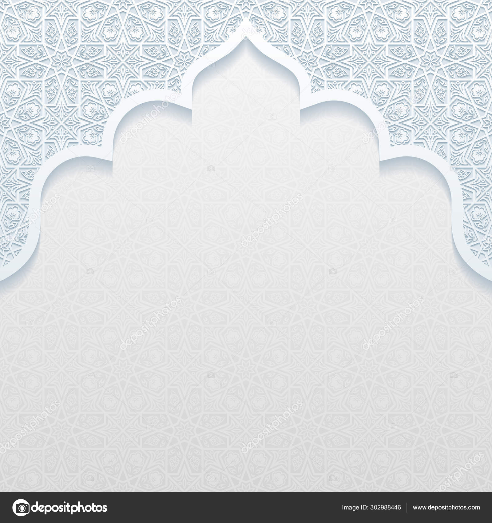 Background with traditional floral ornamen Stock Vector by ©AbsentA ...