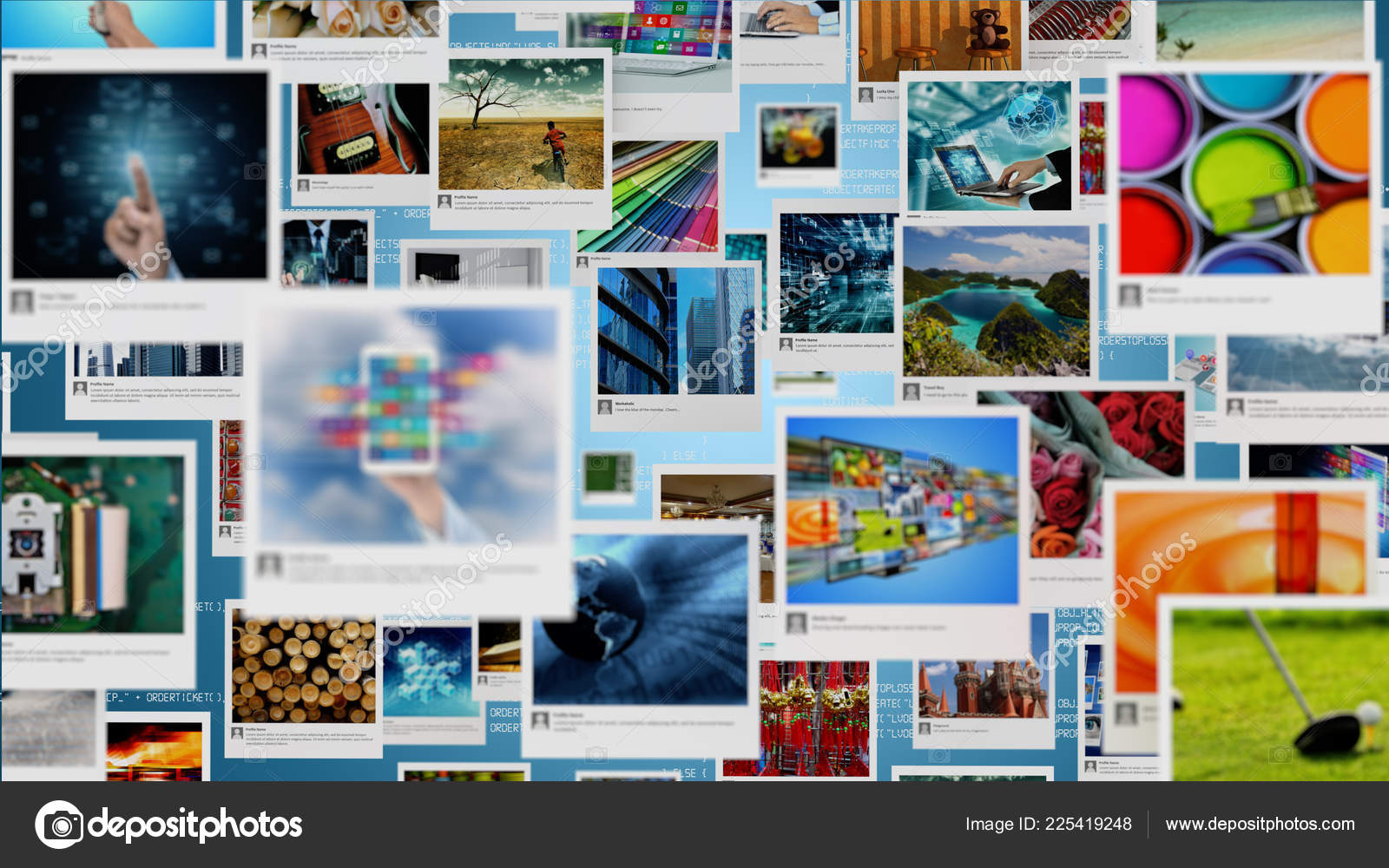 Photography Image Sharing Concept Internet — Stock Photo © nmedia ...