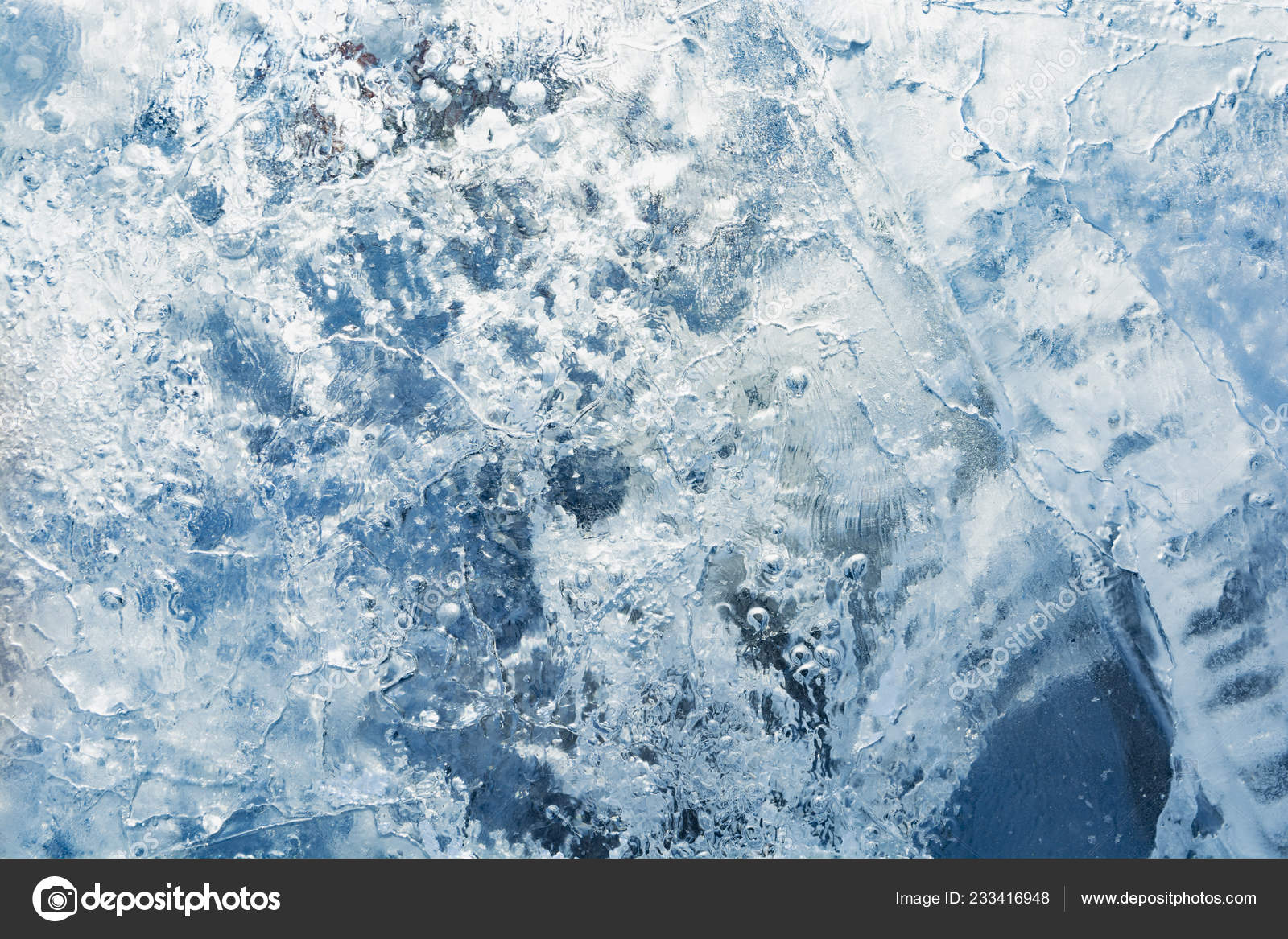 Icy Water Background