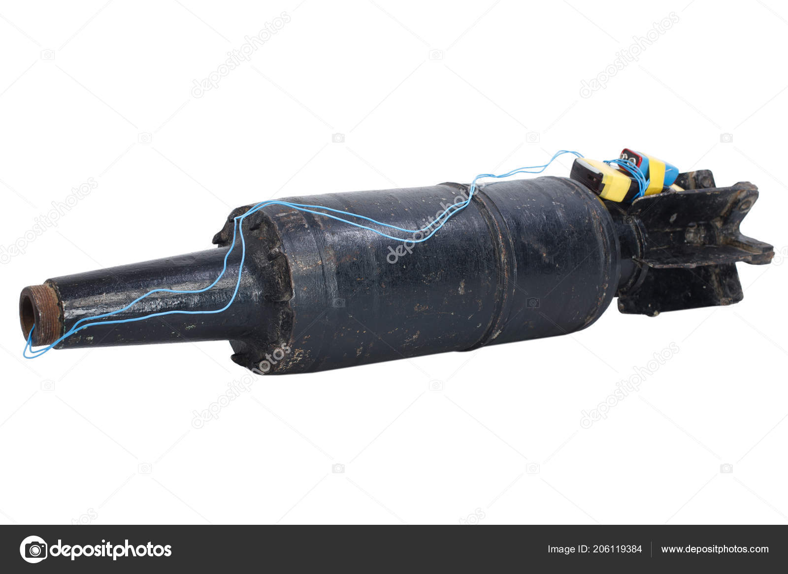 Ied Improvised Explosive Device 125Mm Ussr Tank Heat Projectile ...