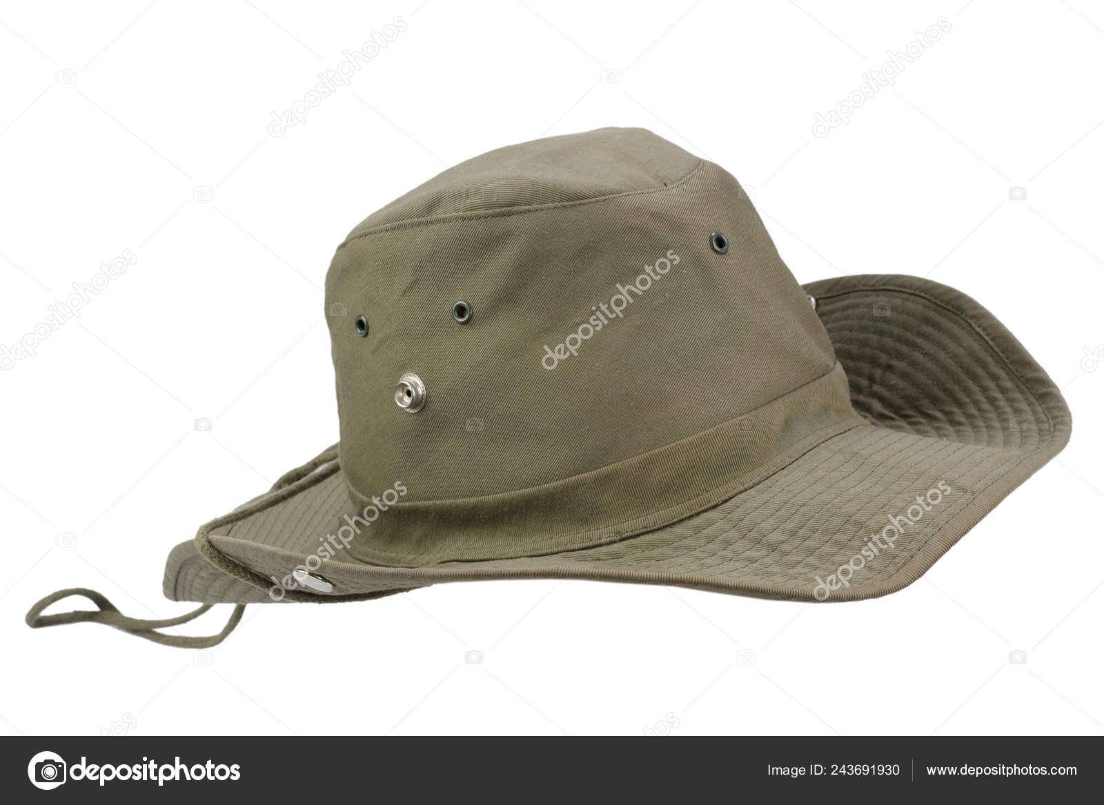 Boonie Hat Isolated White Background — Stock Photo © zim90 #243691930