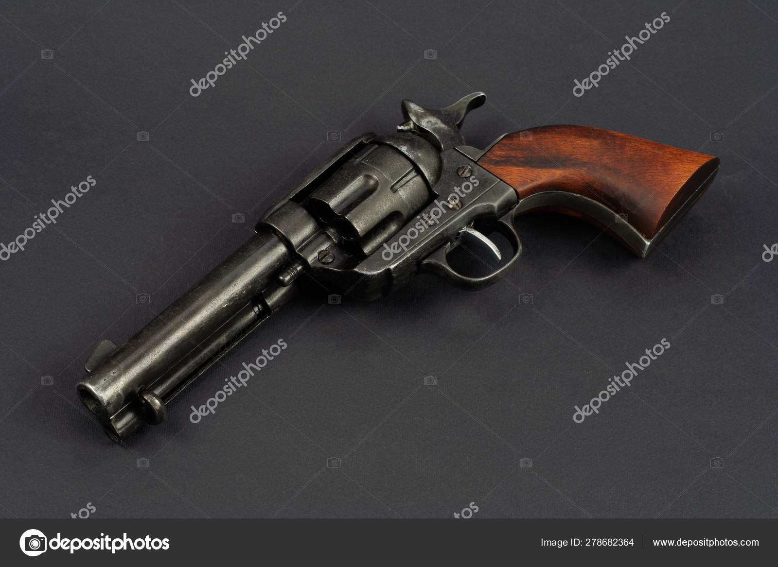 Wild west revolver - colt single action army — Stock Photo © zim90 ...