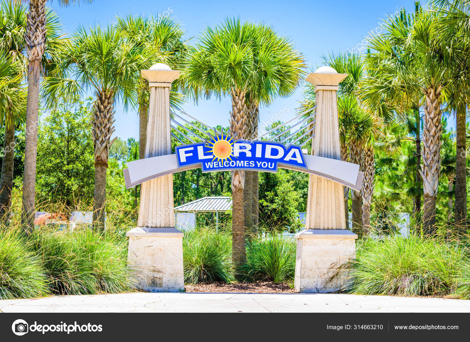 Welcome to Florida Sign – Stock Editorial Photo © sepavone #314663210