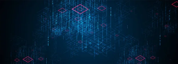 Technology Background Binary Computer Code Vector Illustration Stock Vector by ©KrulUA 227069970