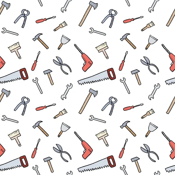 Cartoon tools background ⬇ Vector Image by © tupungato | Vector Stock ...