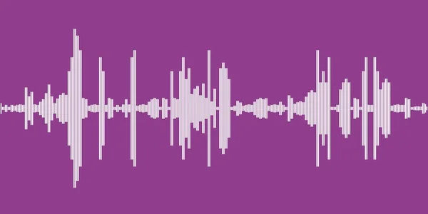 Audio Levels Vector Sound Wave Display Audio Waveform Graphics Stock ...