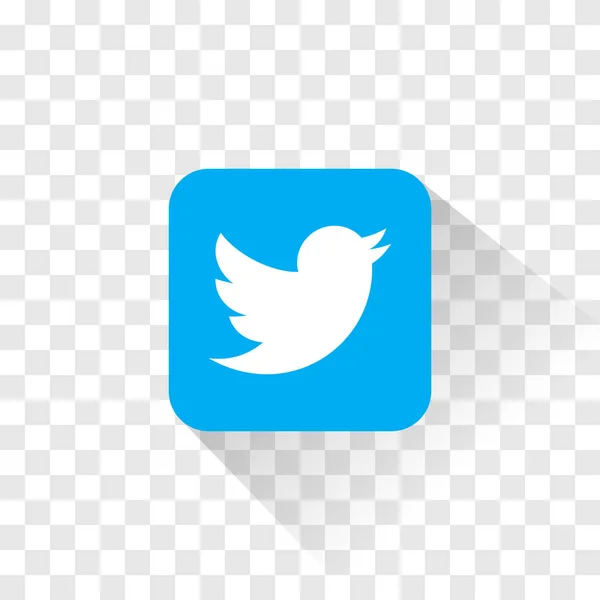 White Twitter Logo Vector