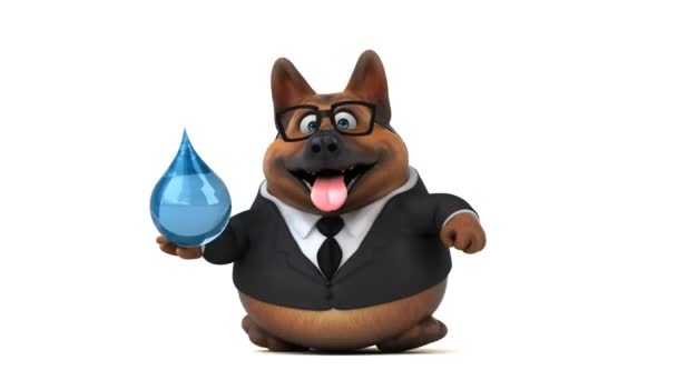 Fun Cartoon Character Drop Animation — Stock Video © julos #202260766