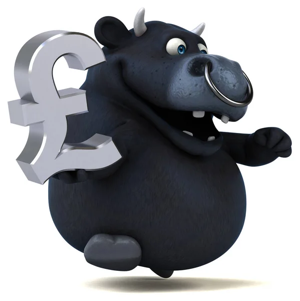 Cartoon character holding dollar Stock Illustration by ©julos #136892836