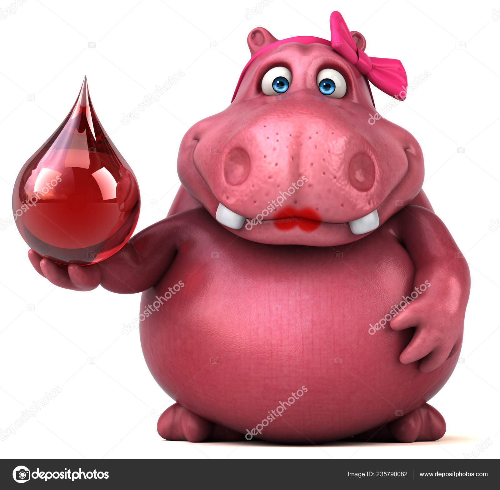 Fun Cartoon Character Drop Illustration Stock Illustration by ©julos ...