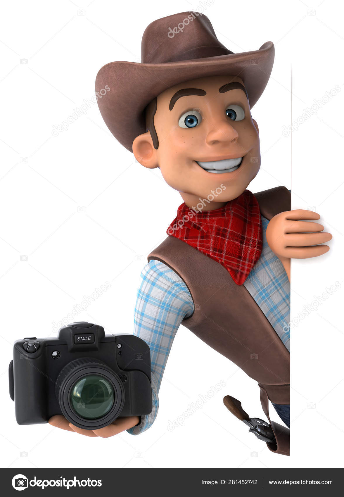 Fun Cartoon Character Camera Illustration Stock Illustration by ©julos ...