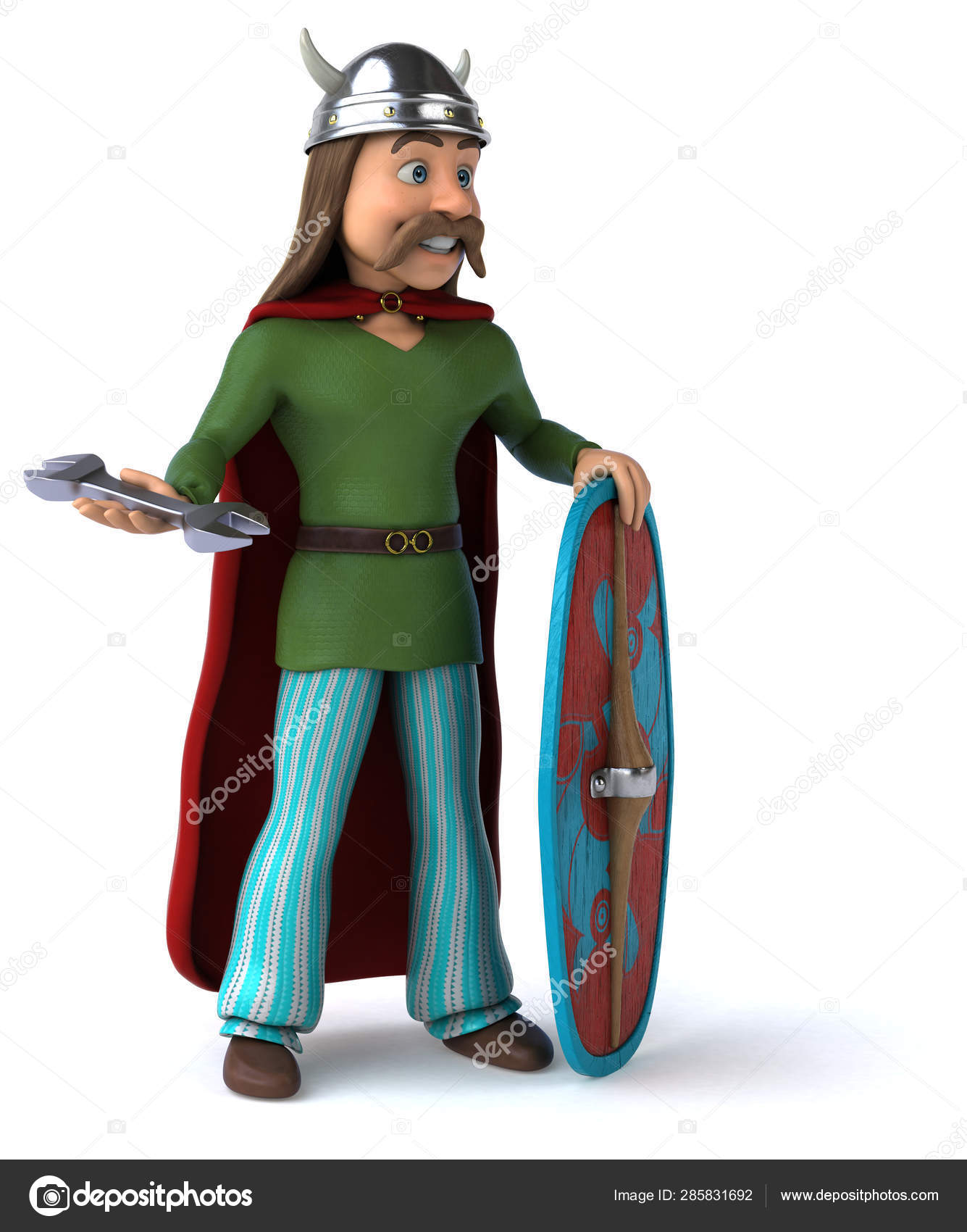 Funny Cartoon Character Tool Illustration Stock Photo by ©julos 285831692