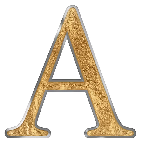 Letter A Gold