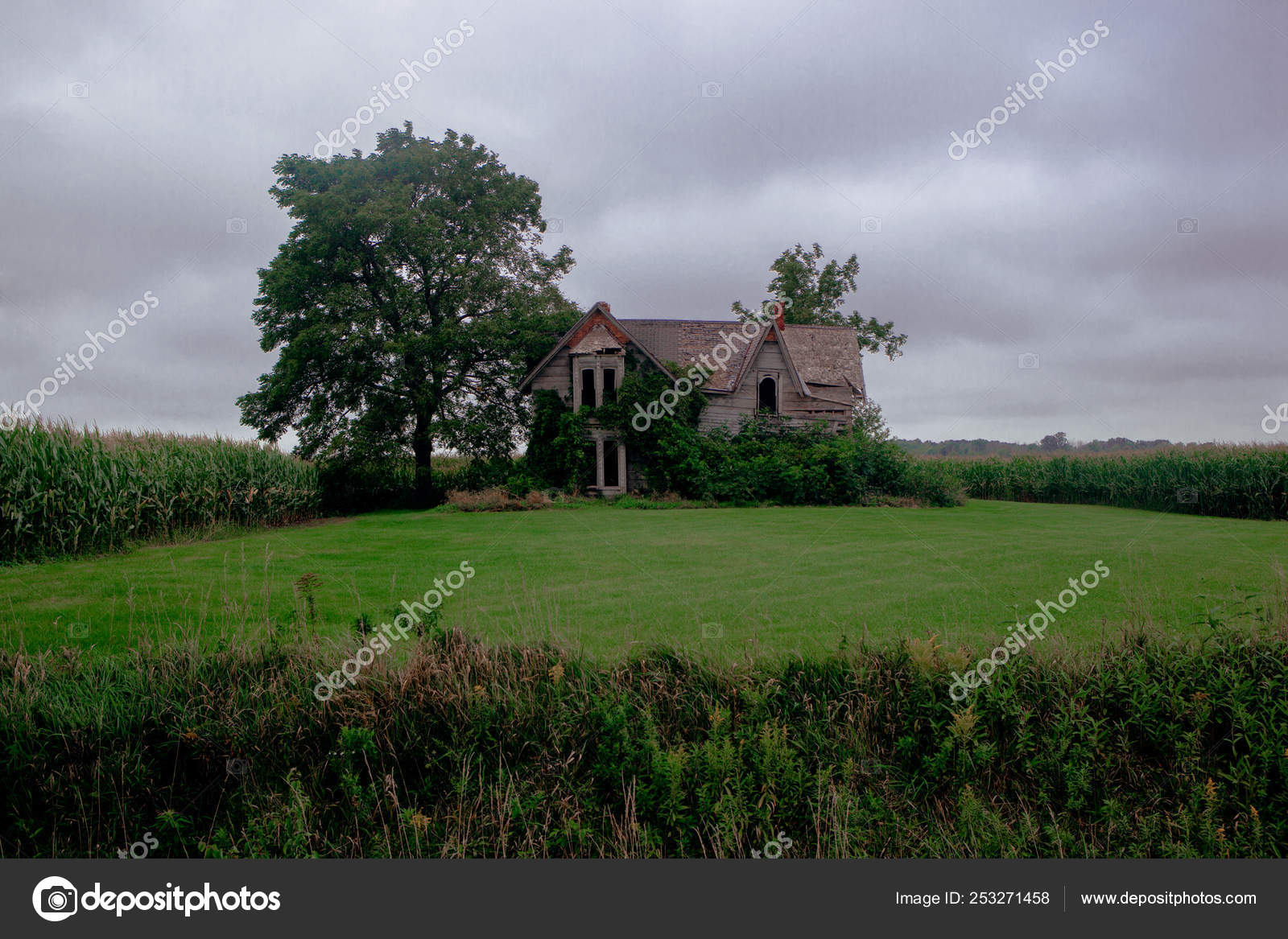 Ontario Canada Abandoned House Guyitt Homestead Dilapidated Home ...
