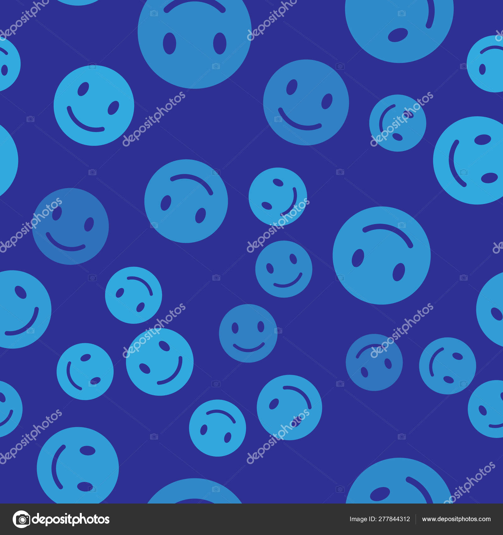 Blue Smiley Face Backgrounds