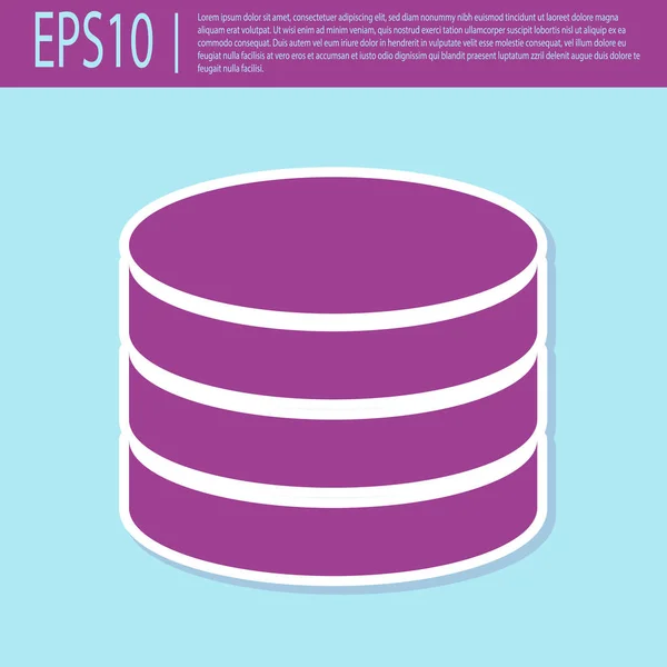 Hard Disk Database Icon Symbol Flat Modern Web Design Long Stock Photo ...