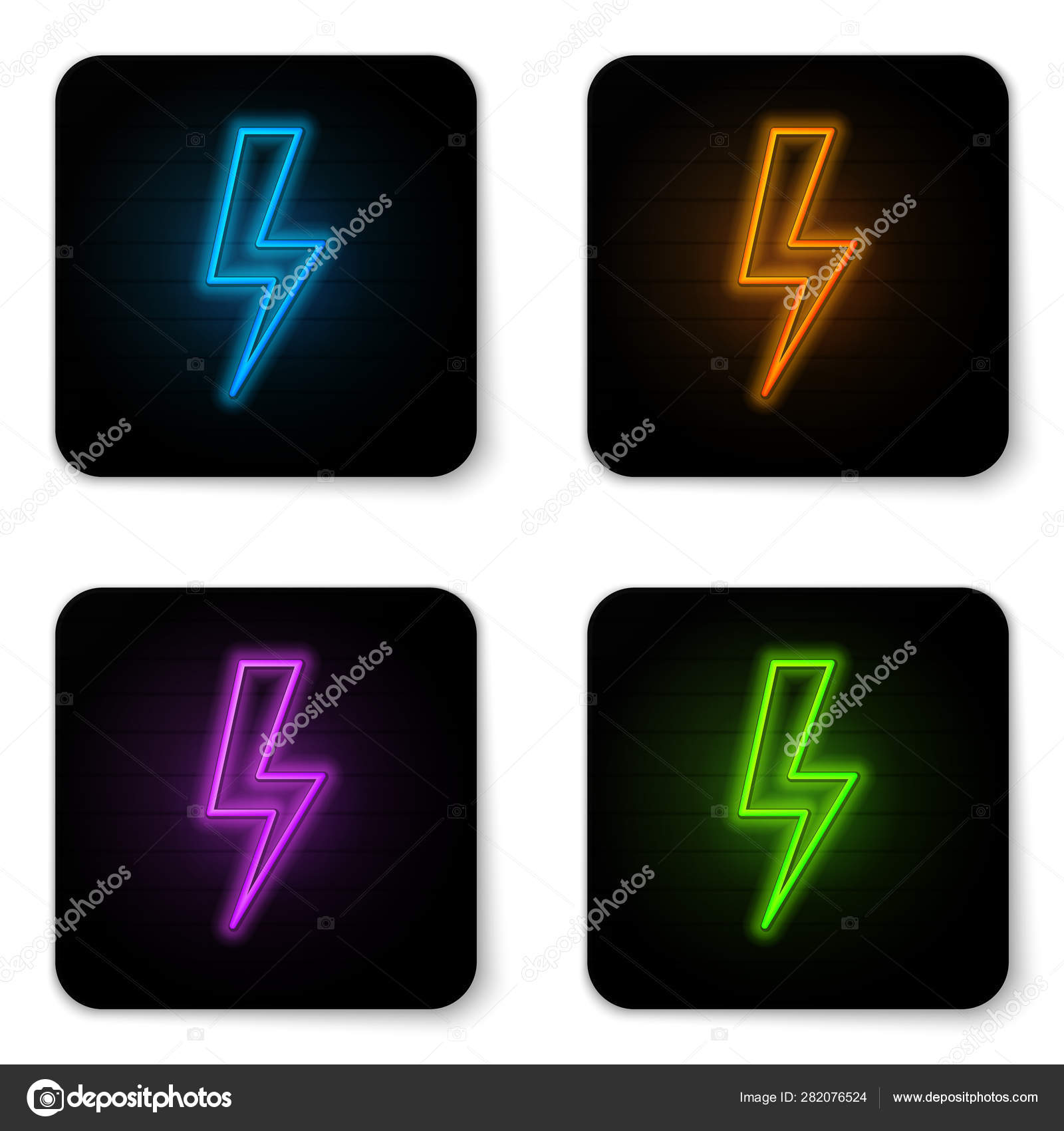 Neon Green Lightning