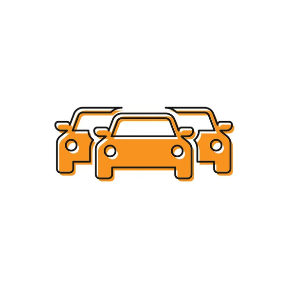 100,000 Orange car Vector Images | Depositphotos