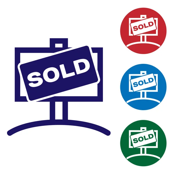 Sold signage Stock vektory, Royalty Free Sold signage Ilustrace ...