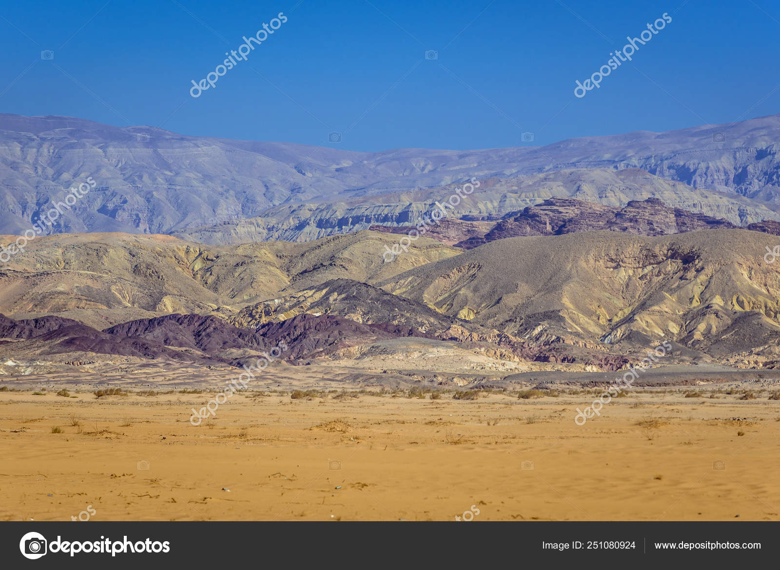 Mountains in Jordan — Stock Photo © fotokon #251080924