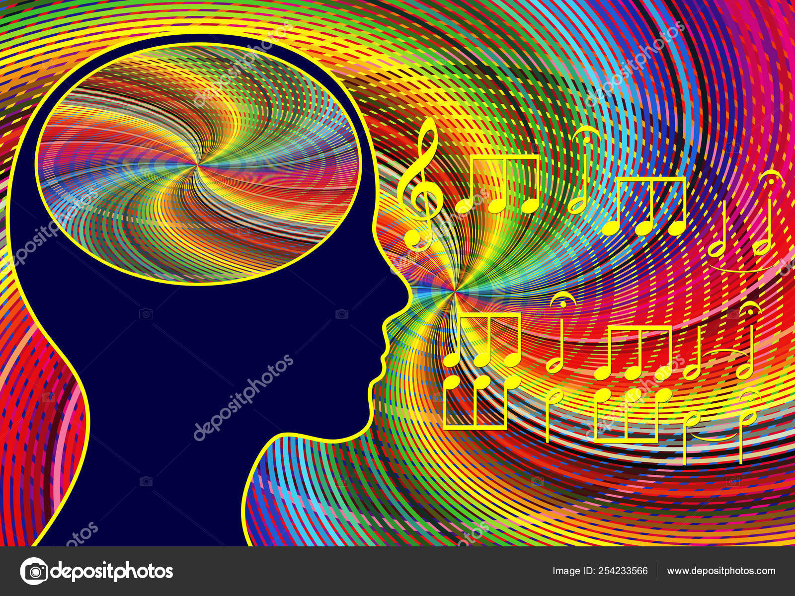 Música Activa Cerebro Escuchar Reproducir Música Estimula Las Células ...
