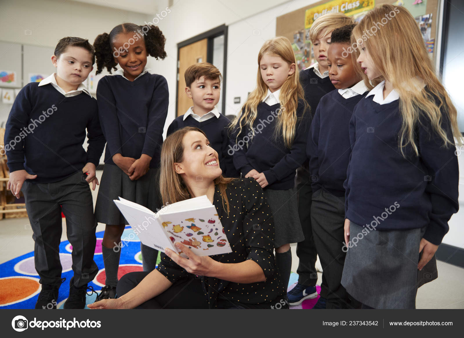 Reading In Front Of Class