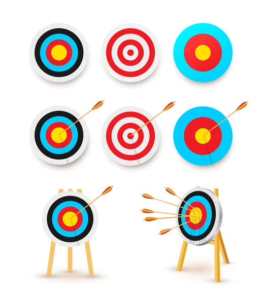 Archery target Vector Art Stock Images | Depositphotos